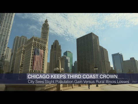 City Sees Slight Population Gain Versus Rural Illinois Loss