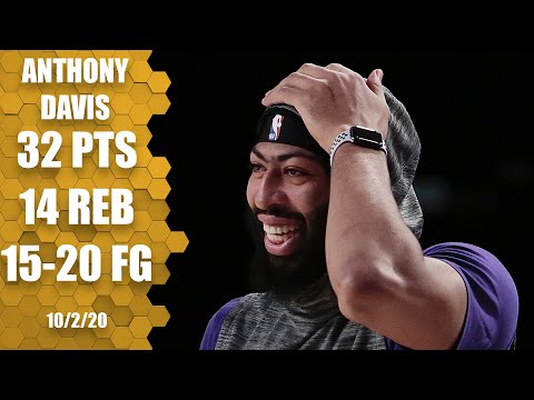 Anthony Davis puts up 32 and 14 for Lakers vs. Heat [GAME 2 HIGHLIGHTS] | 2020 NBA Finals