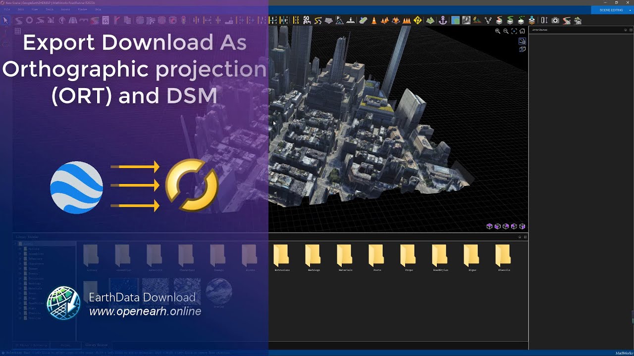 Export Download To DSM/ORT For HDMAP