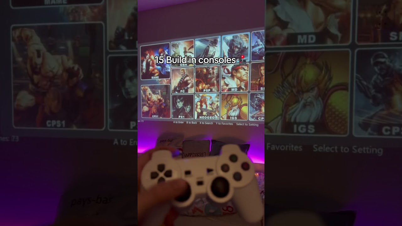 A 2 in 1 console projector 🤯🍿 #90skids #gaming #retrogames #90sgames #projector