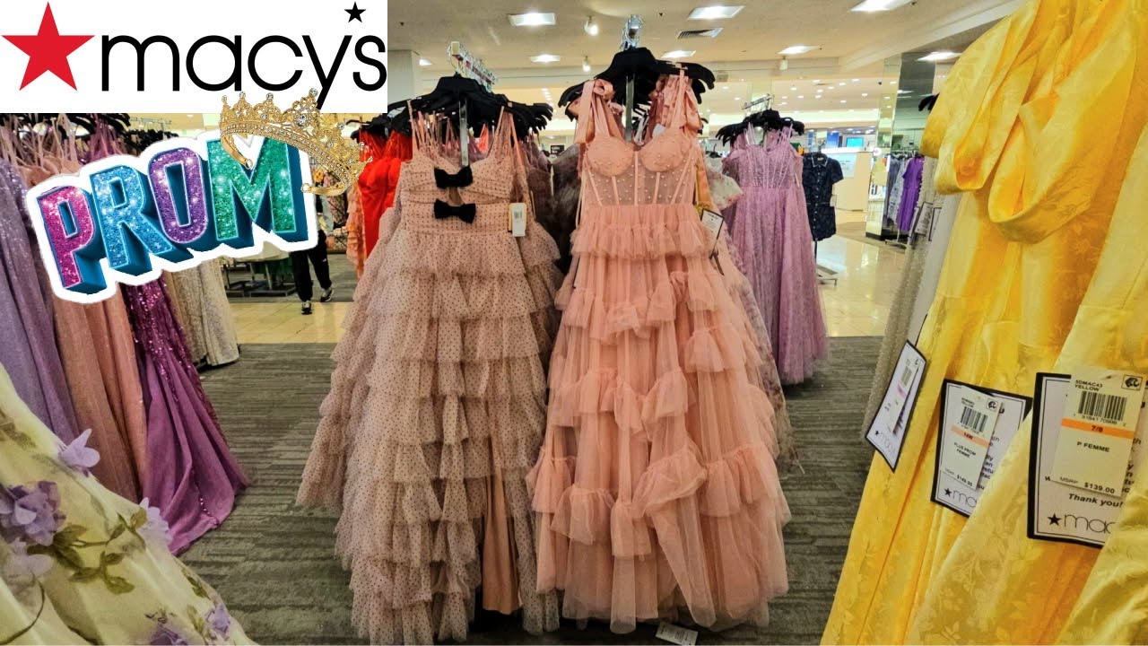 MACY'S PROM DRESSES WALKTHROUGH 👗 2025