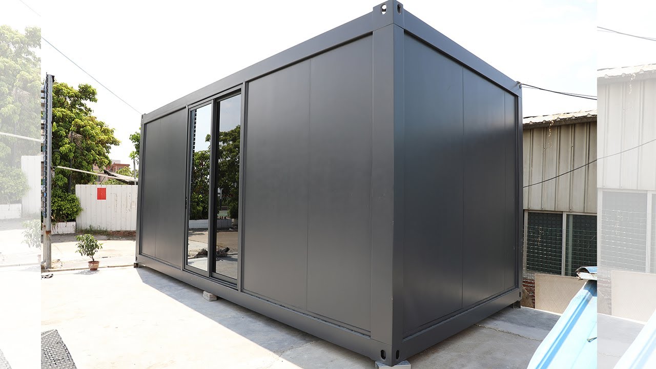 Build Amazing Container House Flat Pack Container Shop for Tea Cake