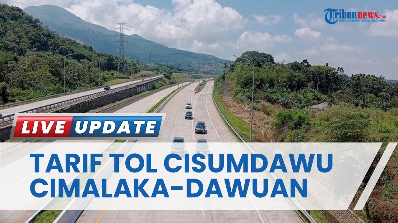 Hari ini Mulai Diberlakukan Tarif Tol Cisumdawu sesi Cimalaka-Dawuan - Tribun Video