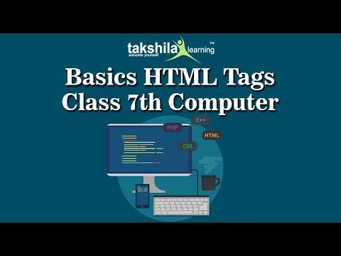 CBSE Class 7 Computer | Basics HTML Tags | NCERT Solutions | ICSE | CBSE Syllabus