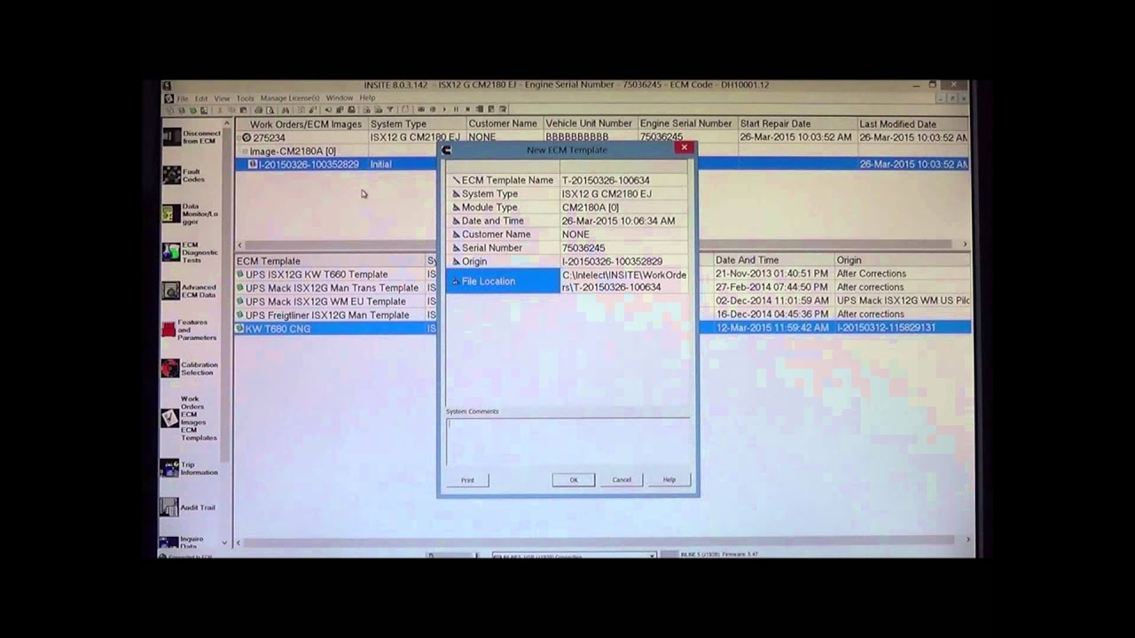 How to create an ECM Template from an ECM Image
