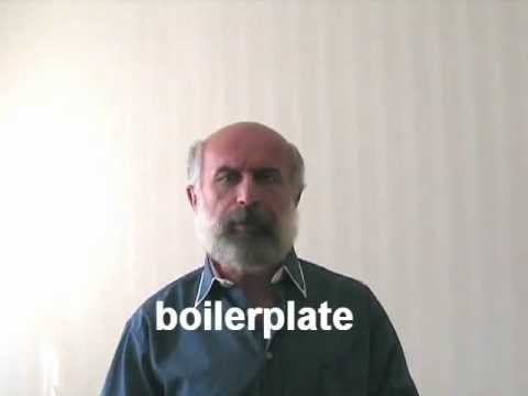boilerplate