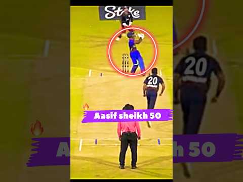 Comeback king 👑 🔥Aasif sheikh || 50 runs for aasif || Nepal vs USA|| Nepal cricket live || sujan