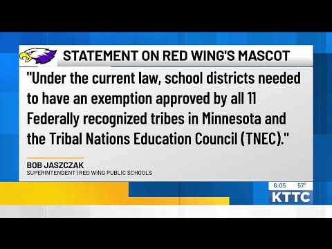 Red Wing Public Schools hopeful for mascot resolution amid looming special legislative session