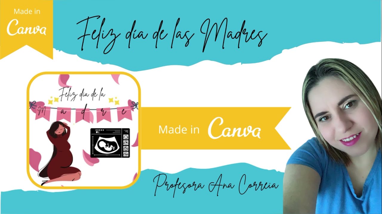 Publicaciones del día de las madres con Canva