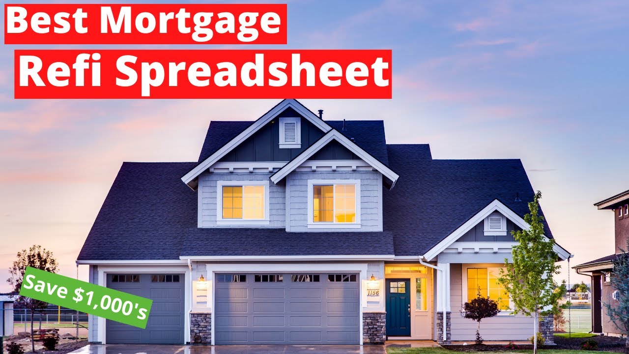 Mortgage Refinance Comparison Spreadsheet - How it Works