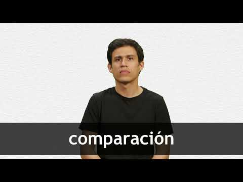 Traducción en inglés de “COMPARACIÓN” | Collins Diccionario español-inglés