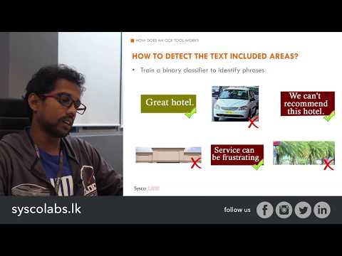 OCR with Machine Learning || Sysco LABS Tutorials