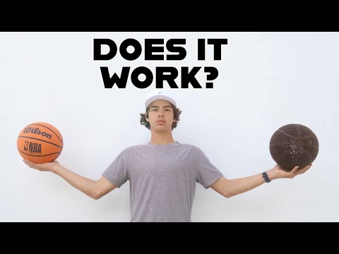 I 3d Printed An Airless Basketball - BIQU PLA-HR