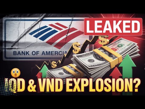 🚨 Bank of America LEAKED Exchange Rates?! 💵 IQD & VND About to SKYROCKET?! 💣💰 Global Reset Coming?!