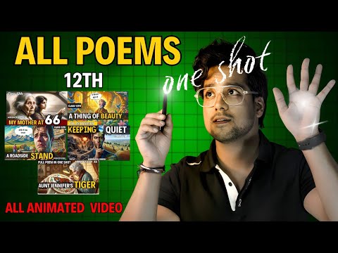 All Poem in one shot | full English literature one shot | class 12 all poems in one shot | all poem