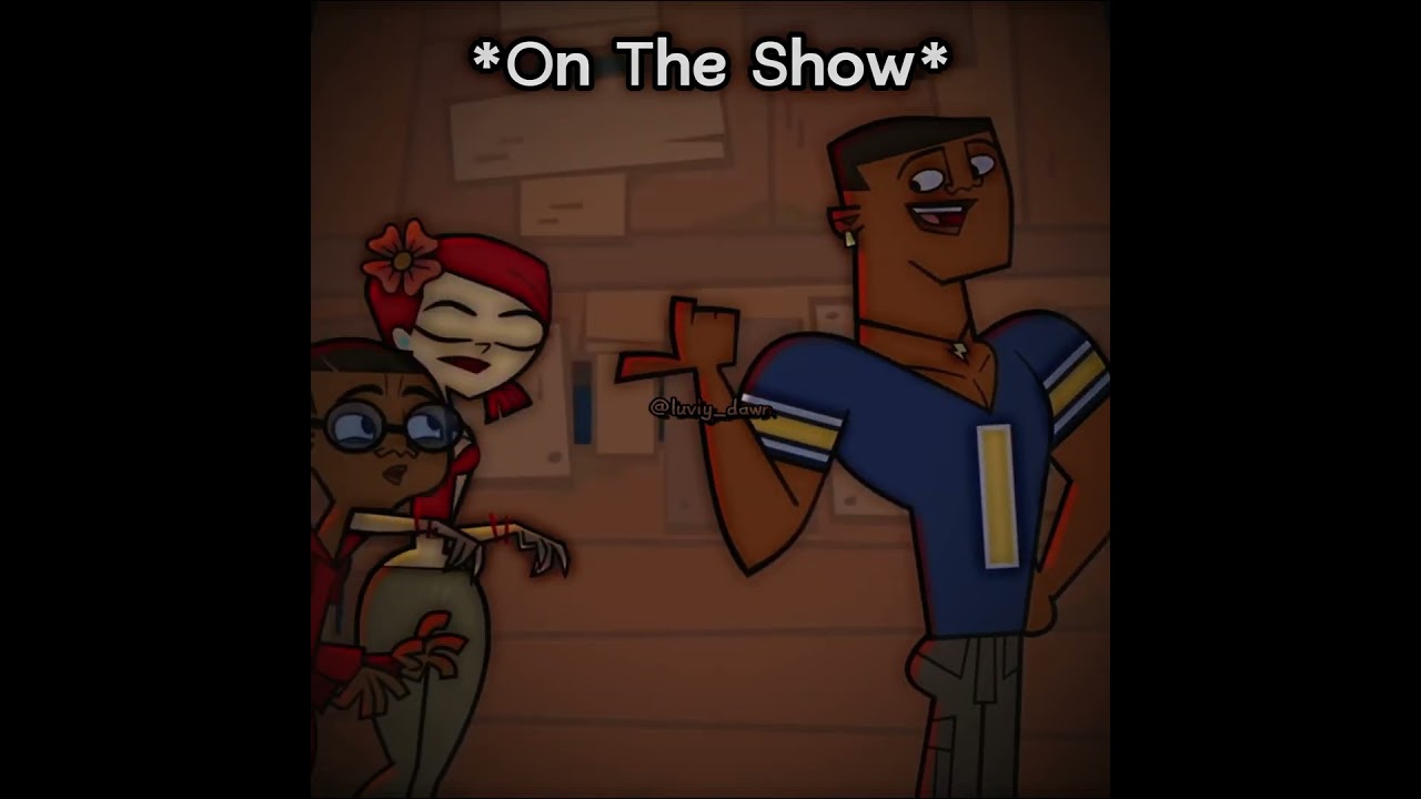 The Foreshadowing..  #totaldrama#dramatotal#luvly_dawn#zoey#lightning#cameron#washingmachineheart