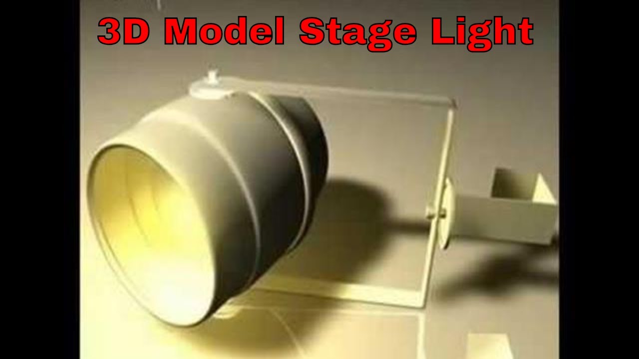 3D Model Stage Light - Lucciola Review