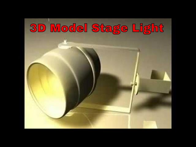 Stage light - lucciola 3D Model - FlatPyramid