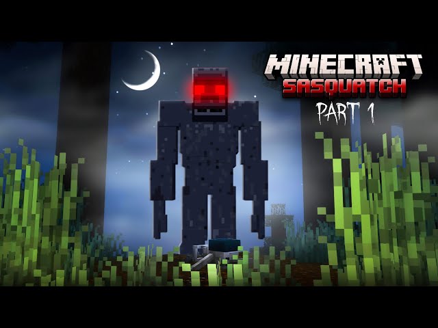 This Minecraft mod adds a Bigfoot to the game