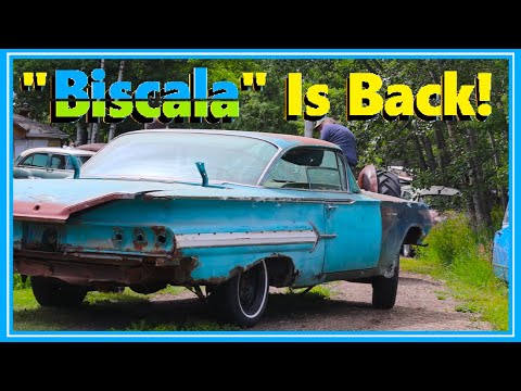 The Biscala is Out of the Barn! 1960 Chevy Biscayne / Impala Splice Project Returns...