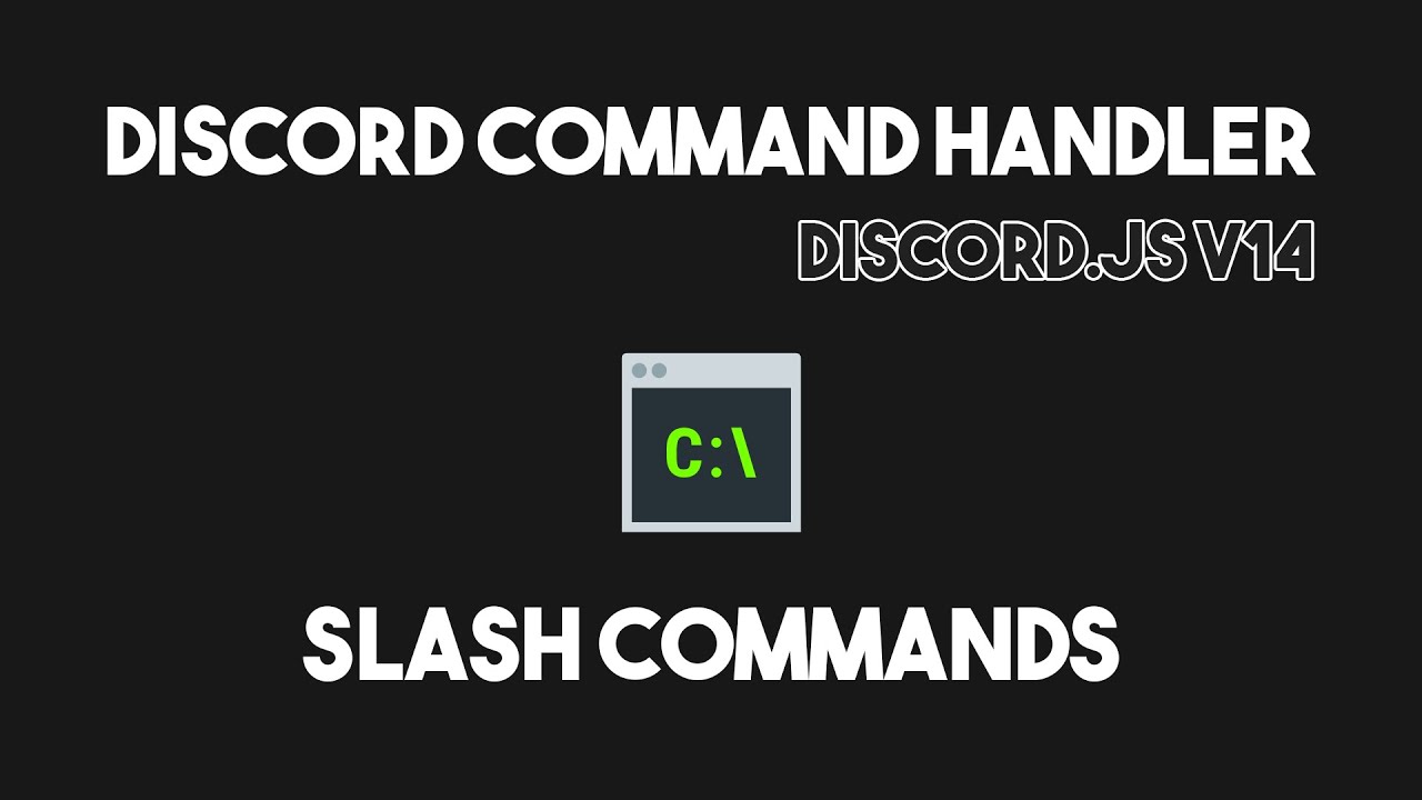 Discord Command Handler - Slash Commands