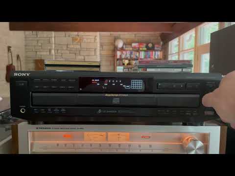 Sony CDP-CE525 Multi Disc Compact Disc Player (1999) | Reverb