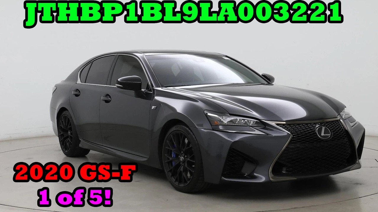 JTHBP1BL9LA003221 - 2020 GS-F - A DEEPER DIVE (EPISODE 0207)