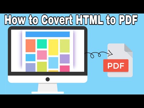 How to Convert HTML to PDF - 🆕html to pdf converter 👉 how to convert html to pdf