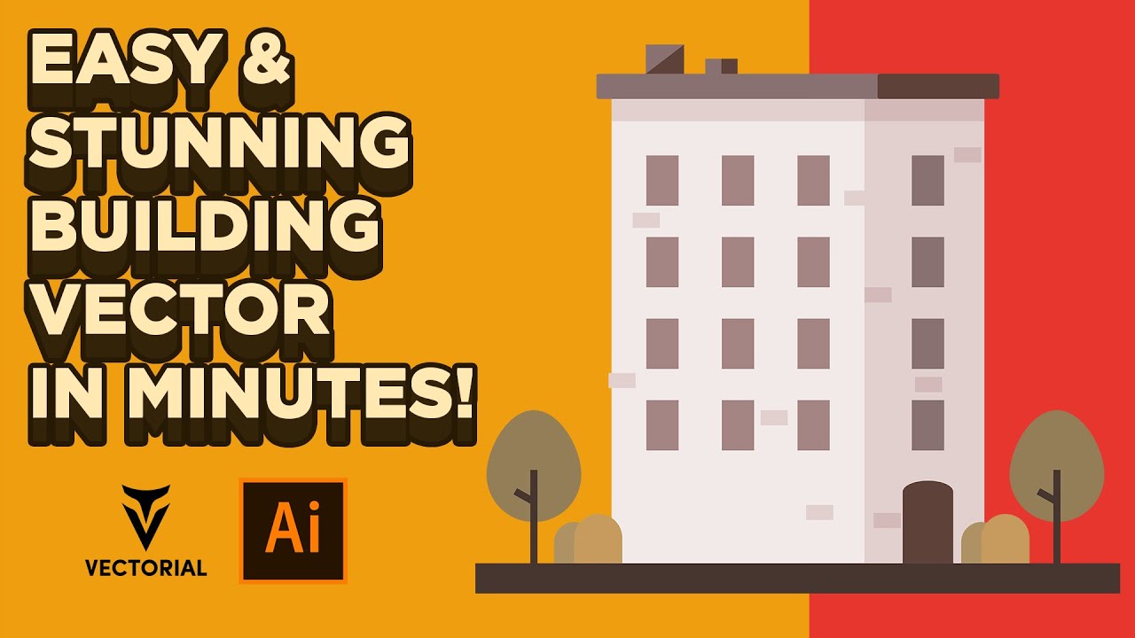 Master Adobe Illustrator: Create a Professional Building Vector in No Time