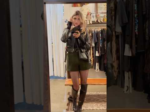 Crossdresser Shopping #Boots #nylon #outfit #mtf #transformation