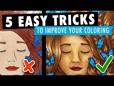 5 EASY TIPS to Instantly Improve Your Adult Coloring Pages