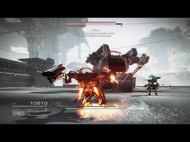 Armored Core 6 Juggernaut boss guide - Best build, weapons, OS tuning, and more