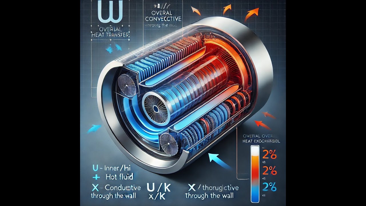Overall Heat Transfer Coefficient Explained | Step-by-Step Calculation for Food Processing 🍲🔬