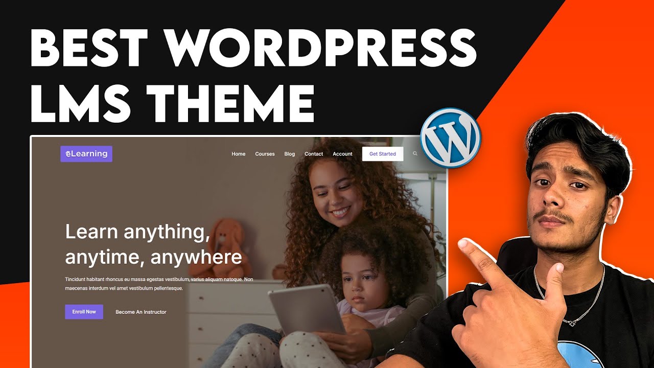 The Best WordPress LMS Theme - eLearning Theme Full Walkthrough