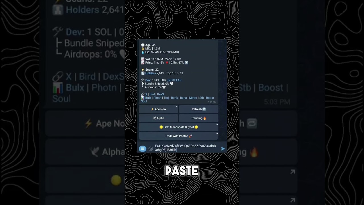 Comment 'Bot' to get the scanner bot 🤖#cryptocurrency #crypto #trading #defi #money #profit #10x