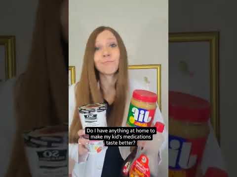 How to Make Medications taste better for kids | #shorts