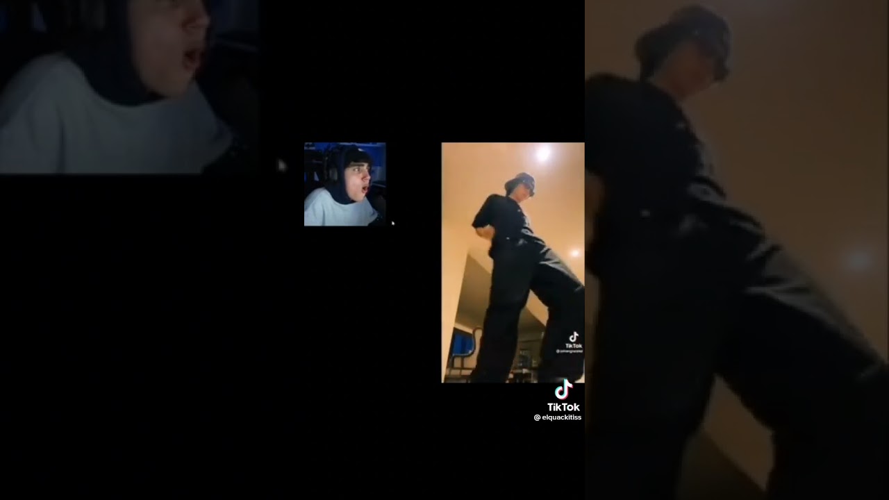 Roier reacting to a video that looks like quackity