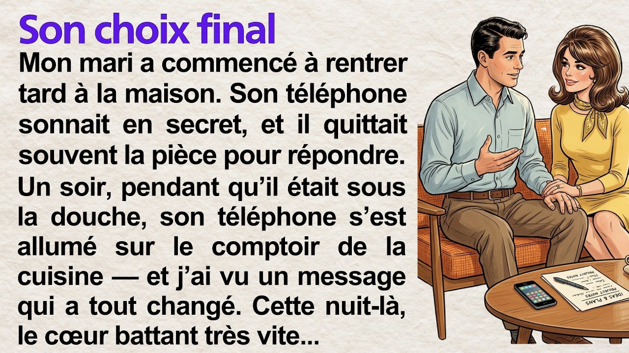 His Final Choice 🔥 Learn French with Simple Story (A1–A2) | Beginner French | Frenchy Tales