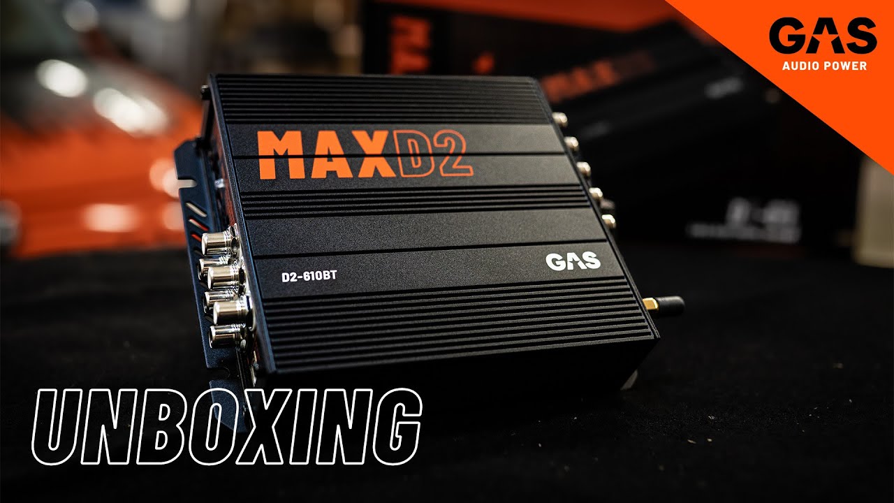Unboxing our new DSP: MAX D2-610BT