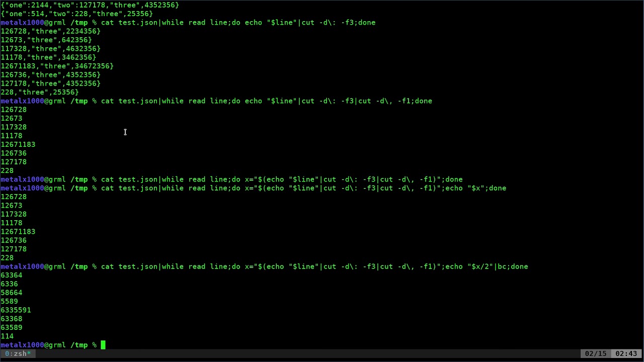 BASH Math on Column Script