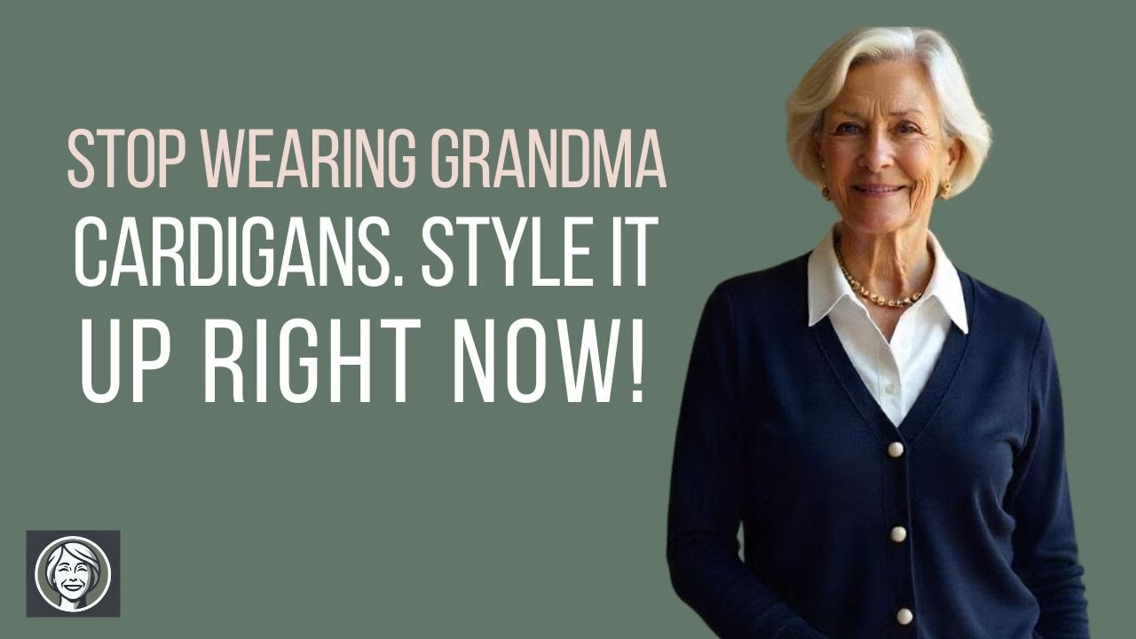 How Chic Women Over 50 Wear Cardigans Without Looking Frumpy [Outfit Ideas & Mistakes to Avoid]
