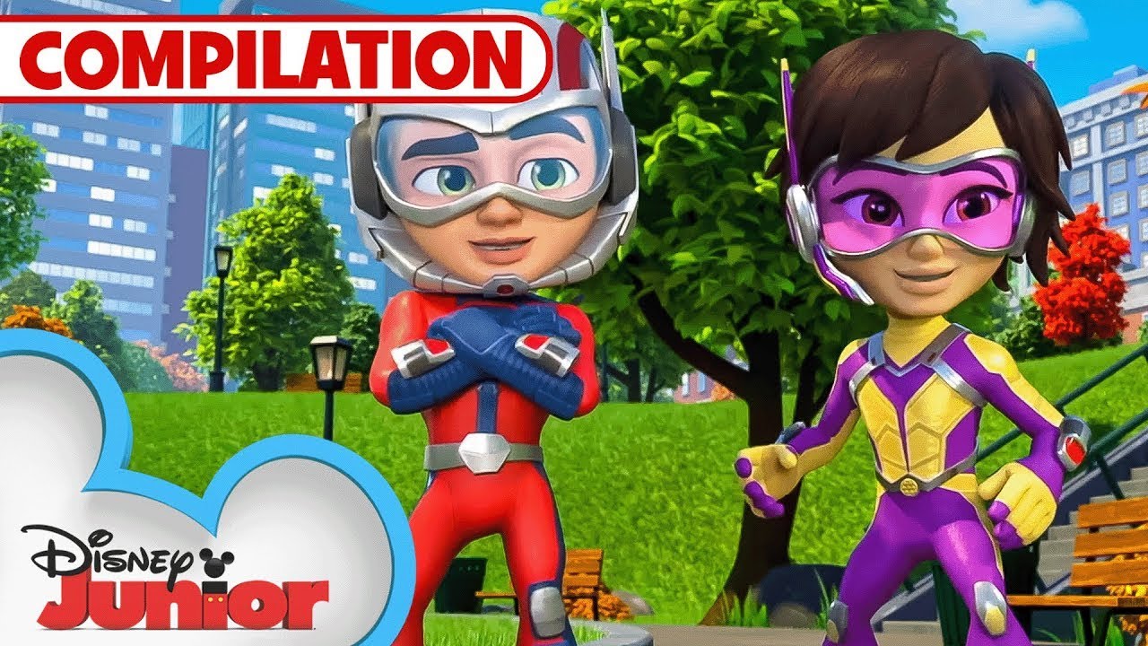 Ant-Man and the Wasp Best Moments! 🐜🐝 | Marvel's Spidey and his Amazing Friends | @disneyjr​