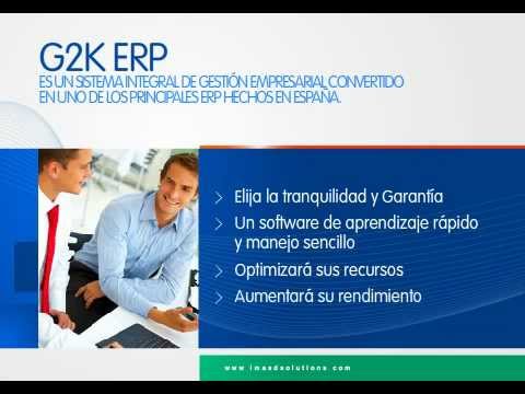 G2K Programas y servicios ERP, CRM , ECOMMERCE, TIENDA, TPV etc.