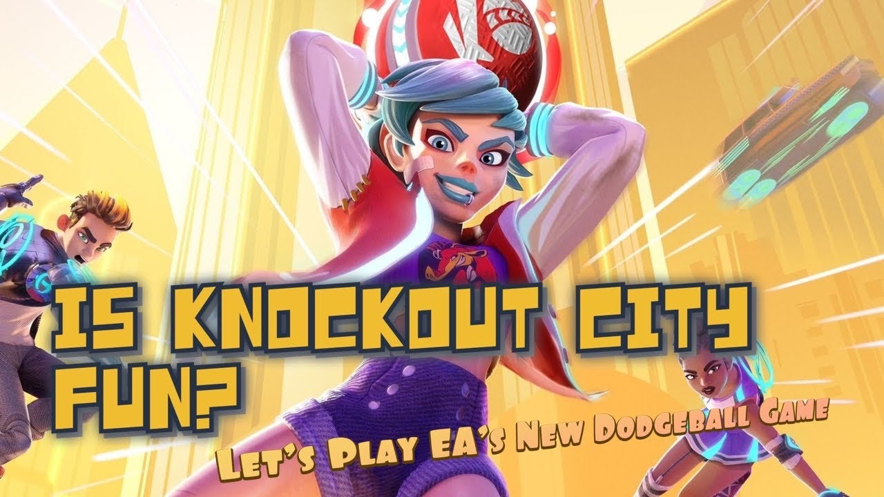 Is Knockout City Gameplay Fun? - Let's Play EA's New Dodgeball Game