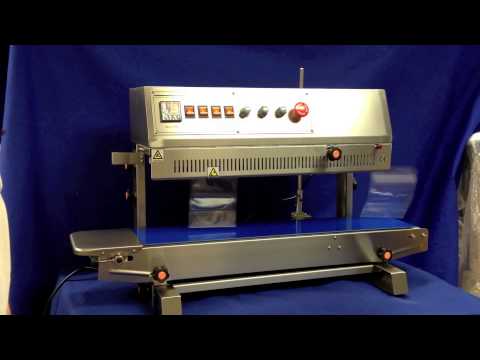 Sealer Sales HL-M810II Vertical Dry Ink Coding Band Sealer