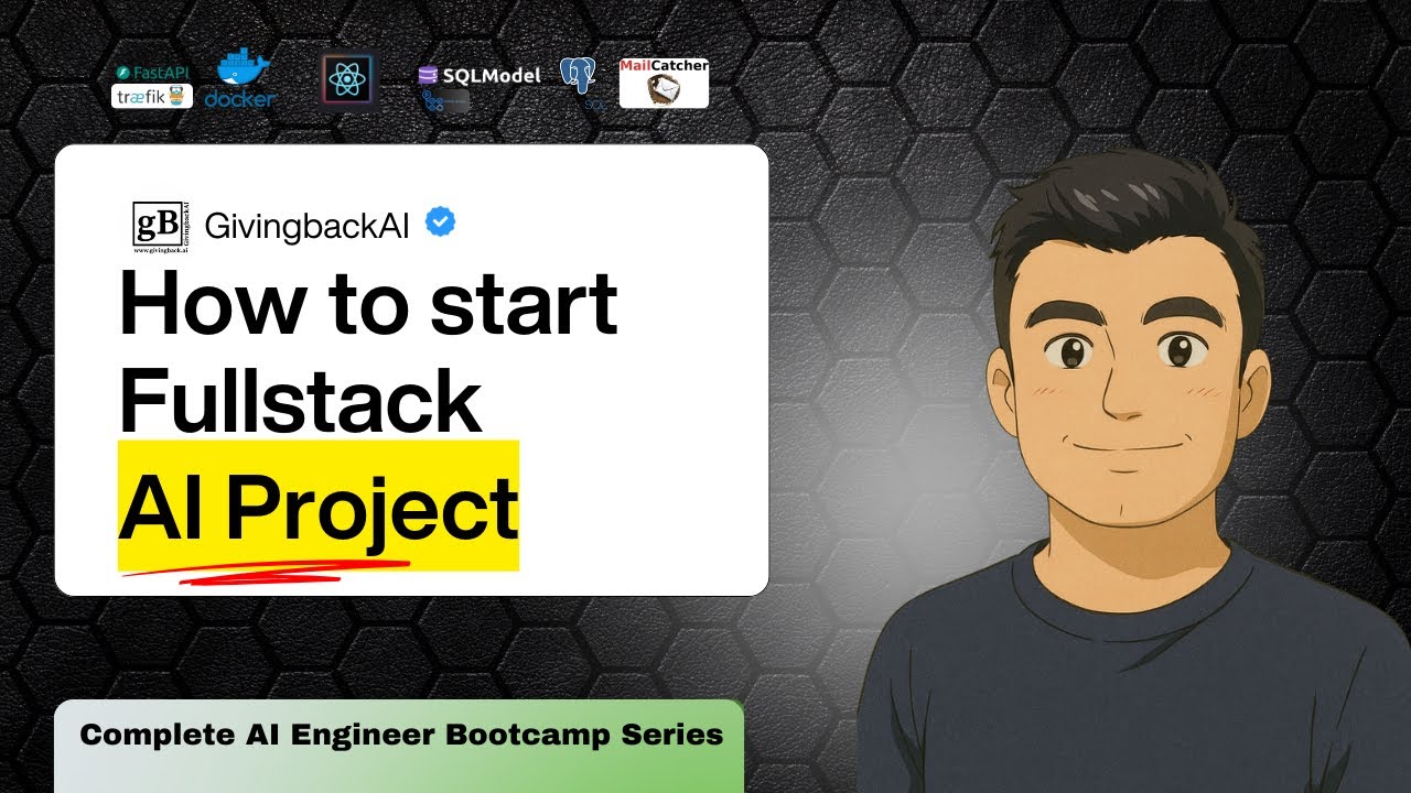 How to start a fullstack FastAPI +AI Project using FastAPI Template ? Step-by-step for Beginners