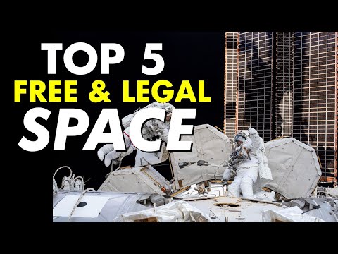 TOP 5 Free & Legal Space Image Sites - Public Domain (Free For Commercial Use)