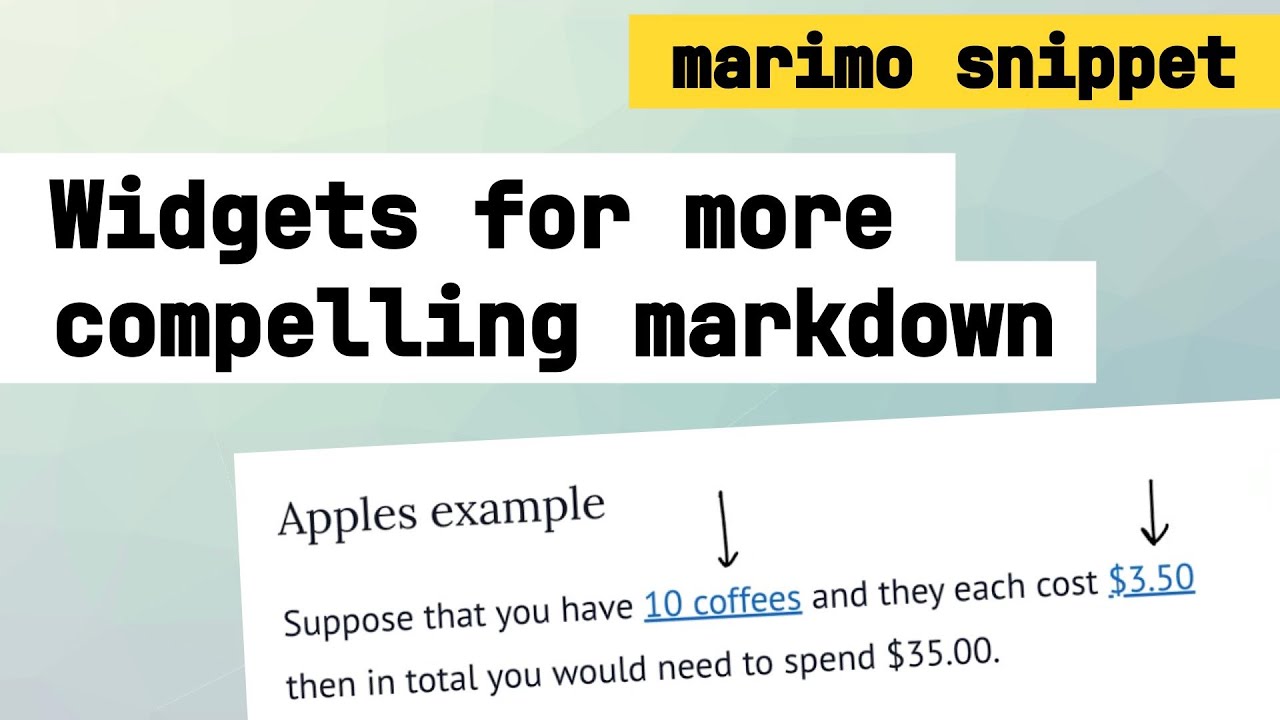 How to make markdown more interactive and fun