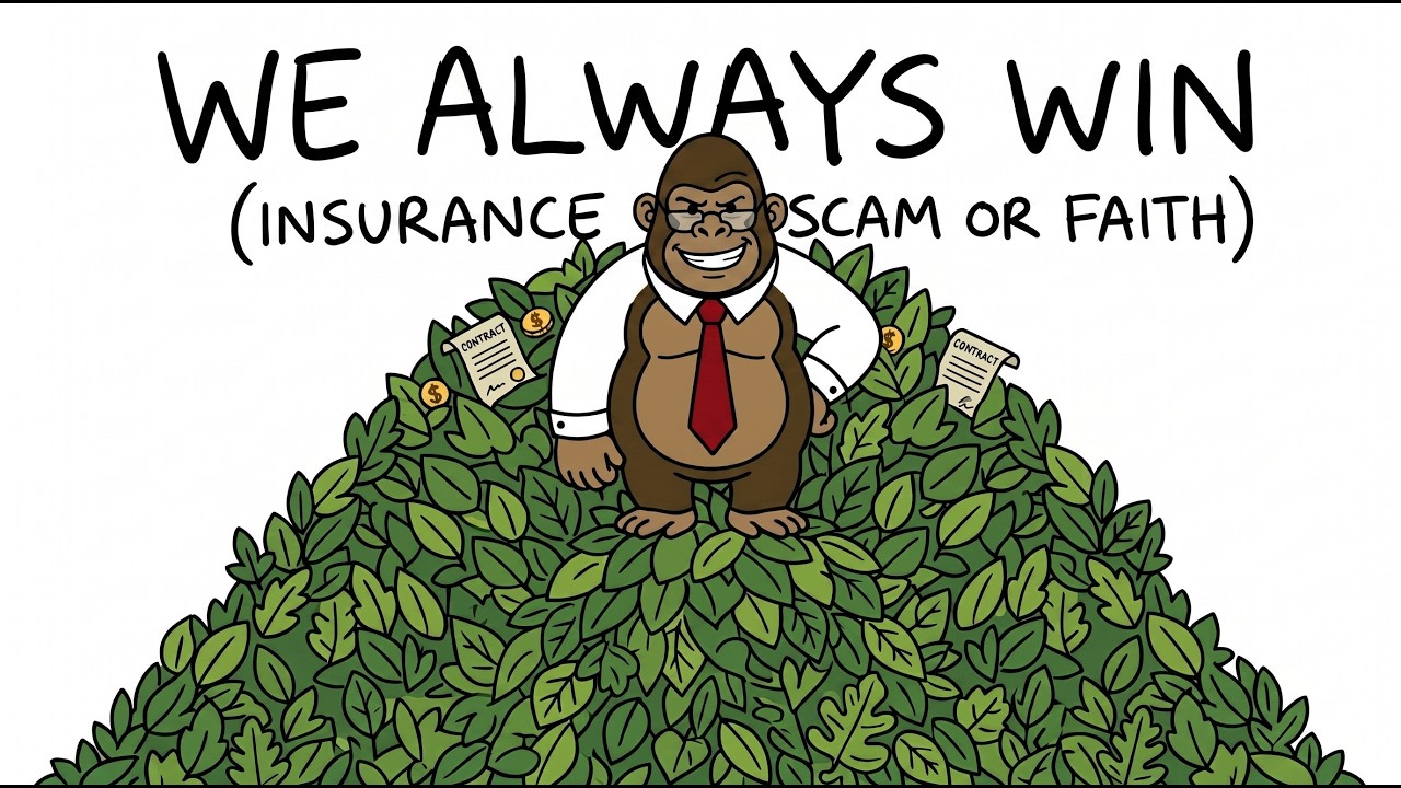 Why Insurance is a Legal Scam (Explained with Bananas) | Monkey Systems | Insurance in Monkey World