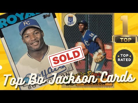 Highest Priced Bo Jackson Cards sold on Ebay for April-June 2023 - PSA & BGS Graded cards